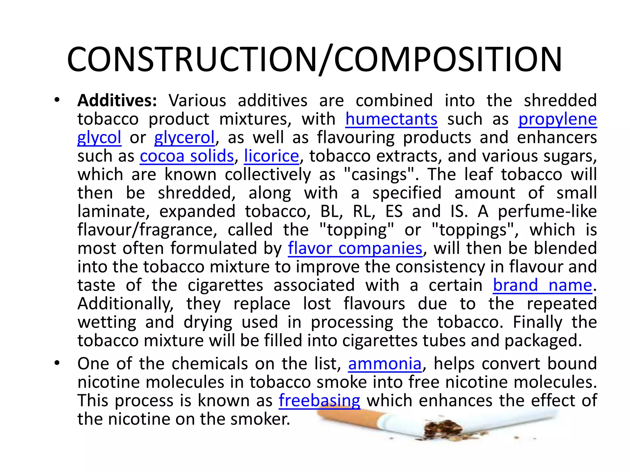 CIGARETTE | PPTX
