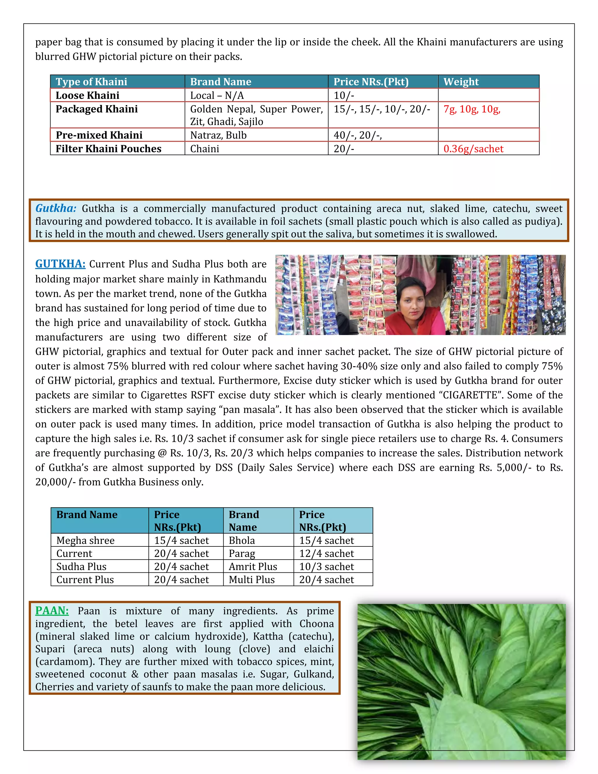 Cigarette Substitute Products | PDF