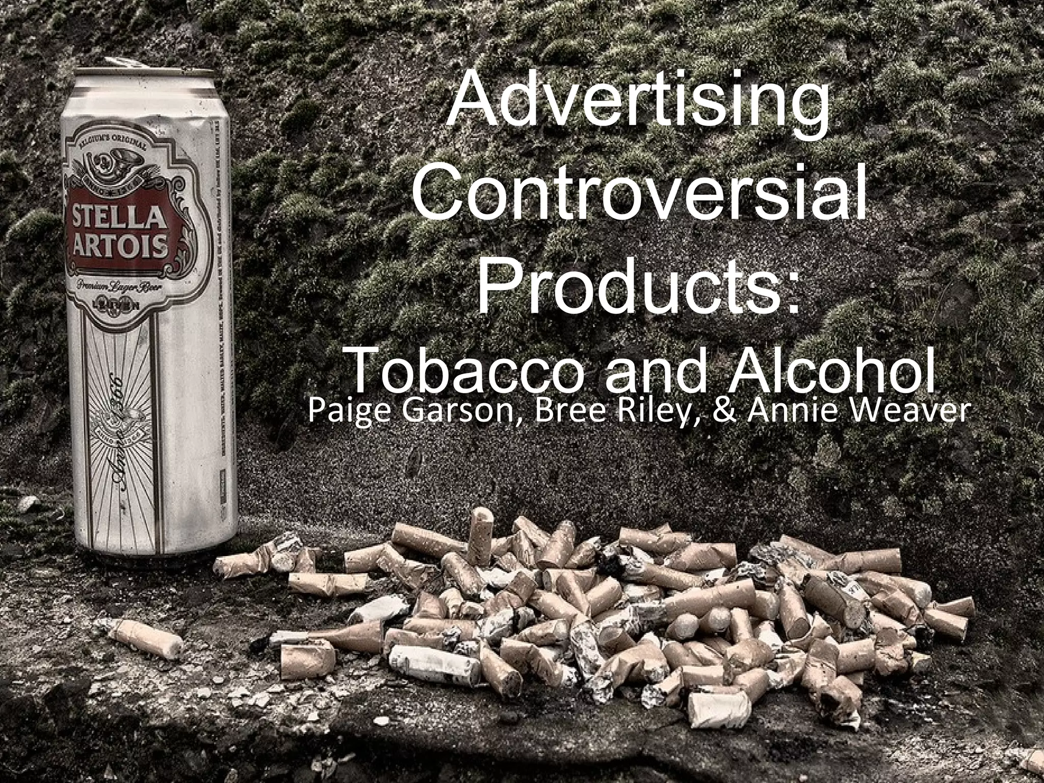 Cigarette and alcohol presentation | PPT