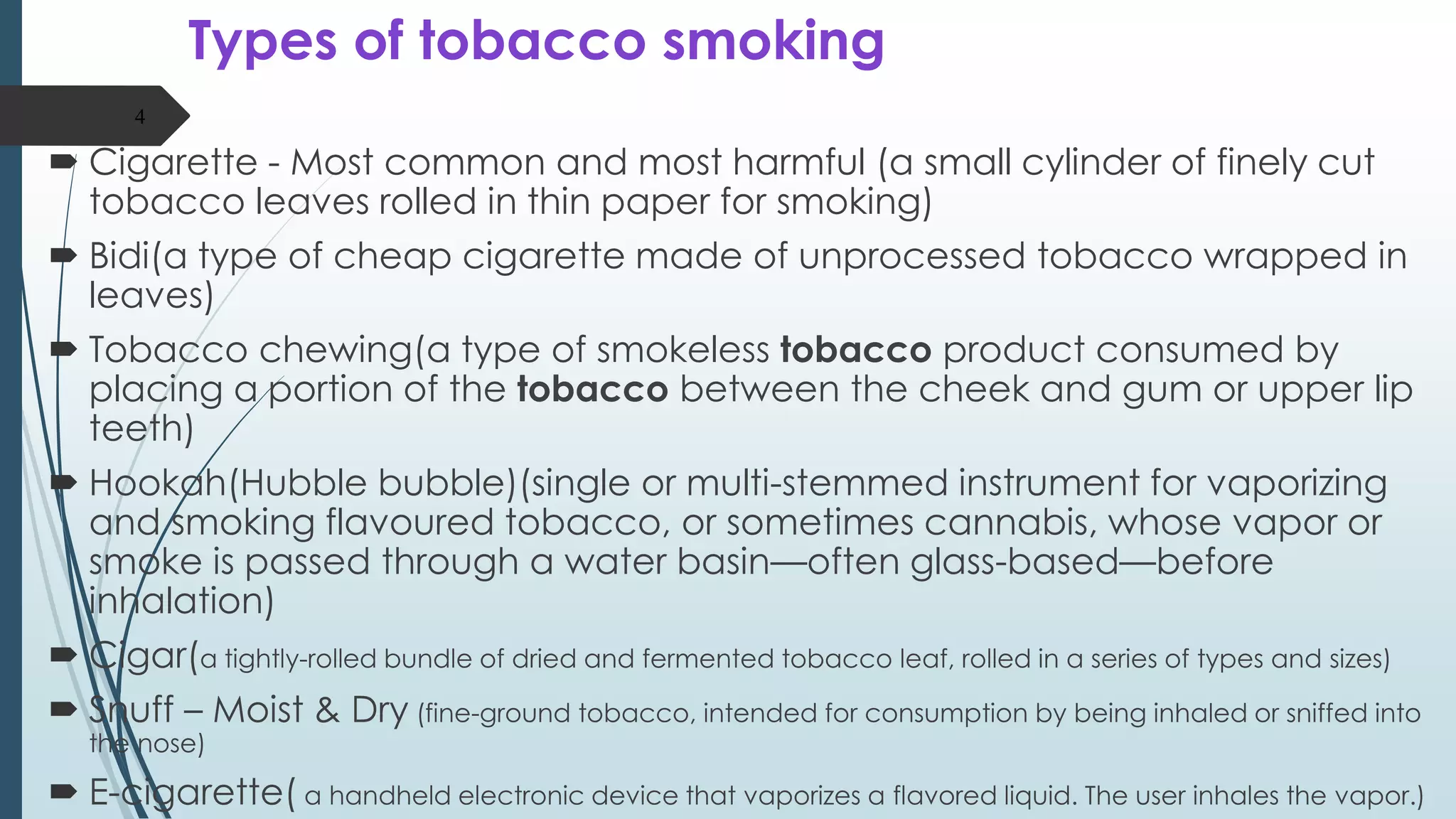 Cigarette smoking and its ill effects converted | PDF