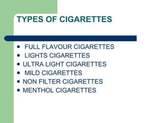Cigarettes To Athletes | PPT