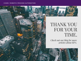 8 Real World Use Cases for Robotic Process Automation (RPA) in Finance ...