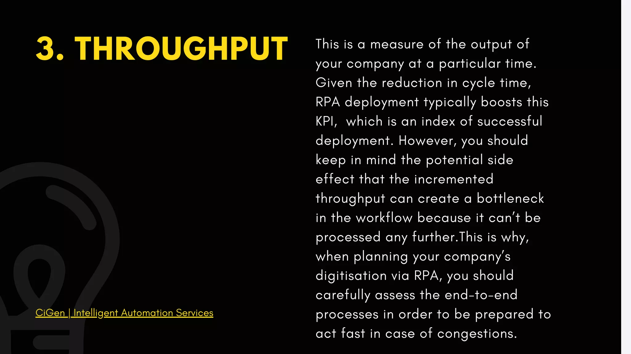 Robotic Process Automation Analytics: KPIs for Your RPA Deployment | PDF