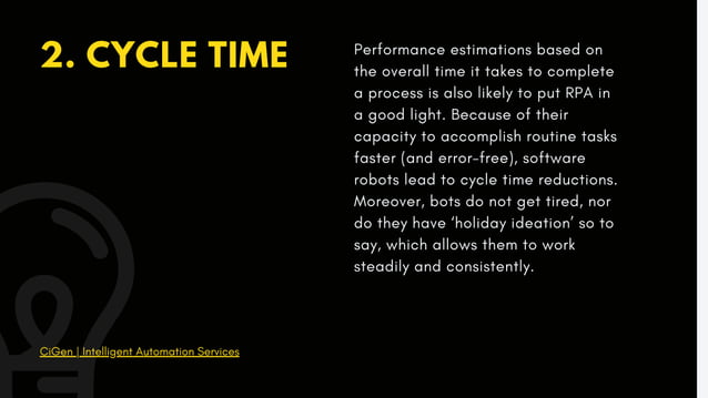 Robotic Process Automation Analytics: KPIs for Your RPA Deployment | PPT