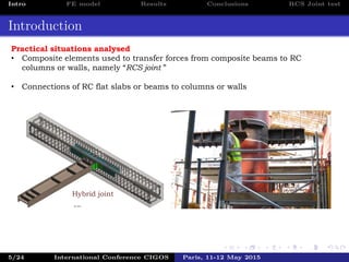 Finite Element analysis of a hybrid RCS beam-column connection | PDF ...