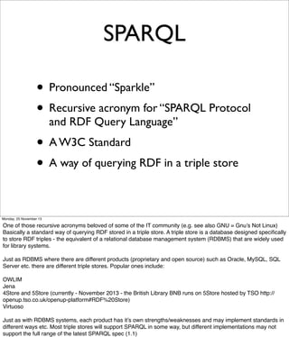 Selecting with SPARQL | PDF