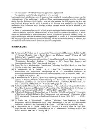 Robotics applied to power line | PDF