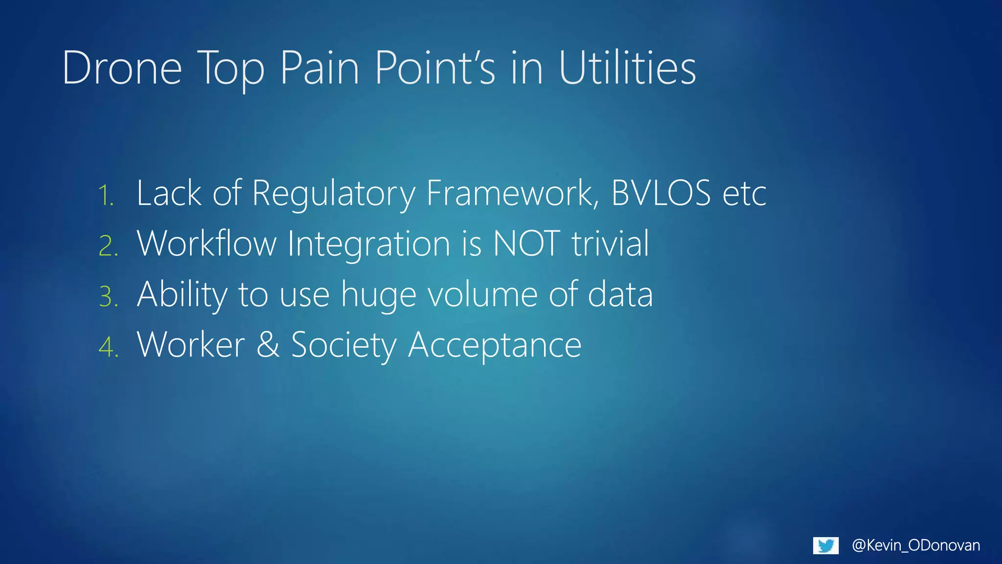 Using Drones in Utilities - Current use cases, some 'features' & the ...