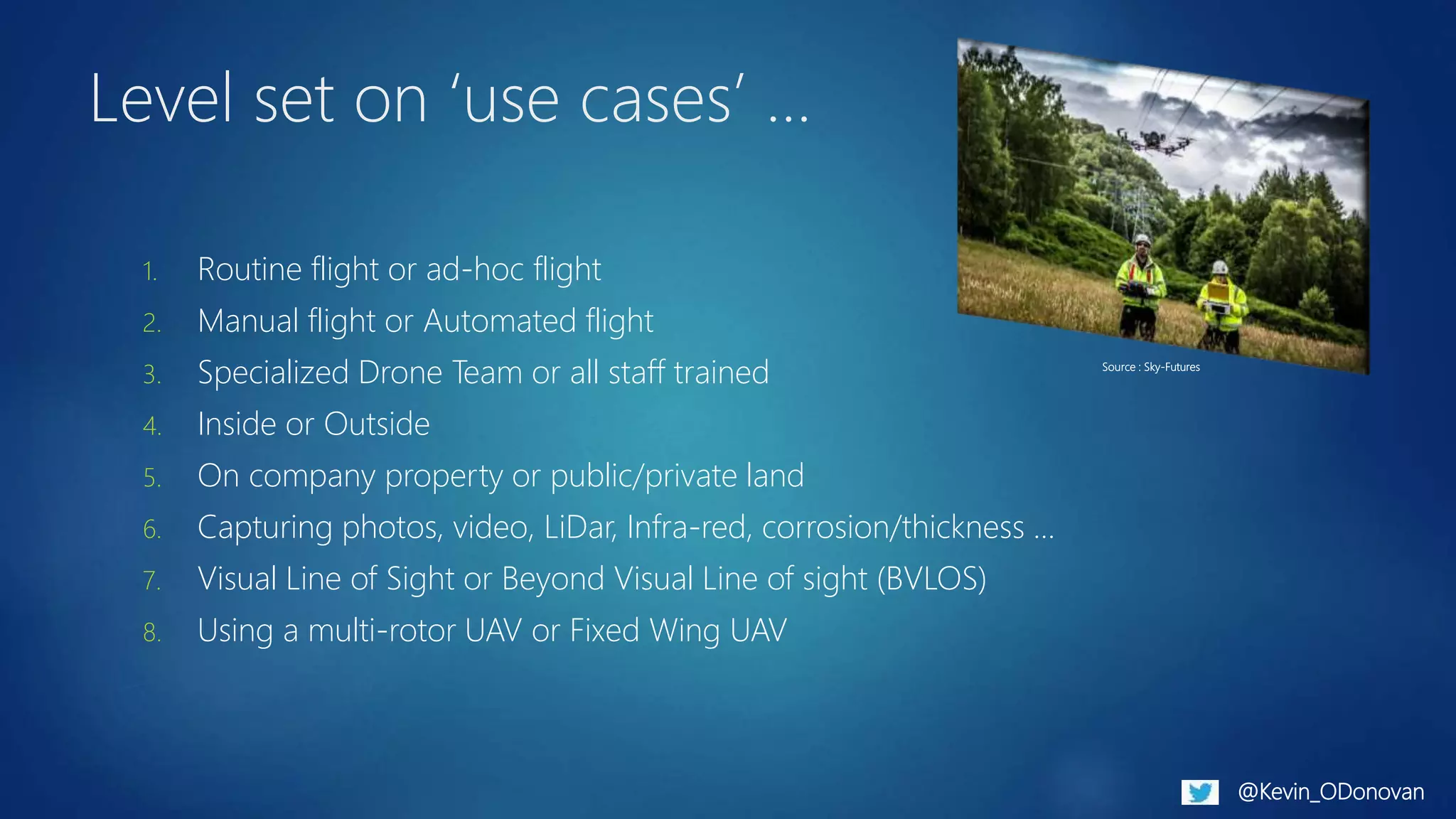 Using Drones in Utilities - Current use cases, some 'features' & the ...