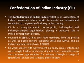 CII-Confederation of Indian Industry-corporate governance code | PPT