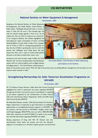 CII newsletter - Kazim Ali khan on Engineering Services Outsourcing | PDF