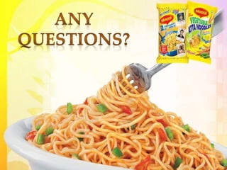 NESTLE: Noodle ban to Relaunch | PPTX