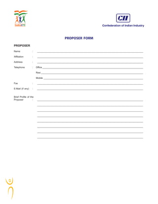 CII Woman Exemplar Award | PDF | Email | Internet