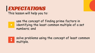 Ciii. lesson-4-least-common-multiple | PPT