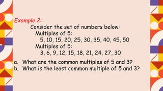 Ciii. lesson-4-least-common-multiple | PPT