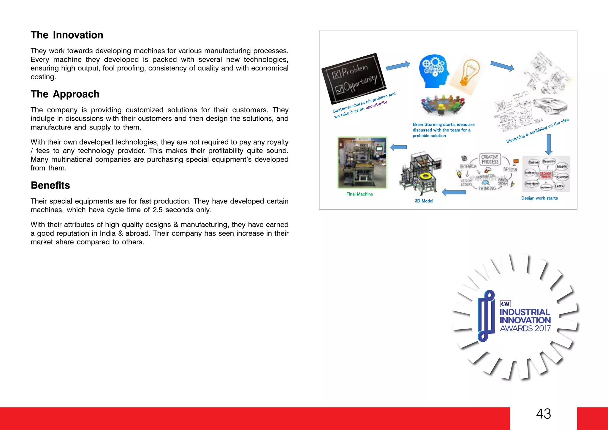 Cii Industrial Innovation Award Compendium 2017-18 | PDF