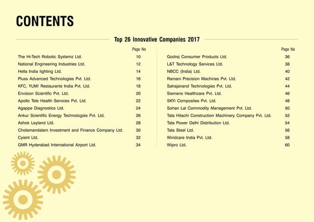 Cii Industrial Innovation Award Compendium 2017-18 | PDF
