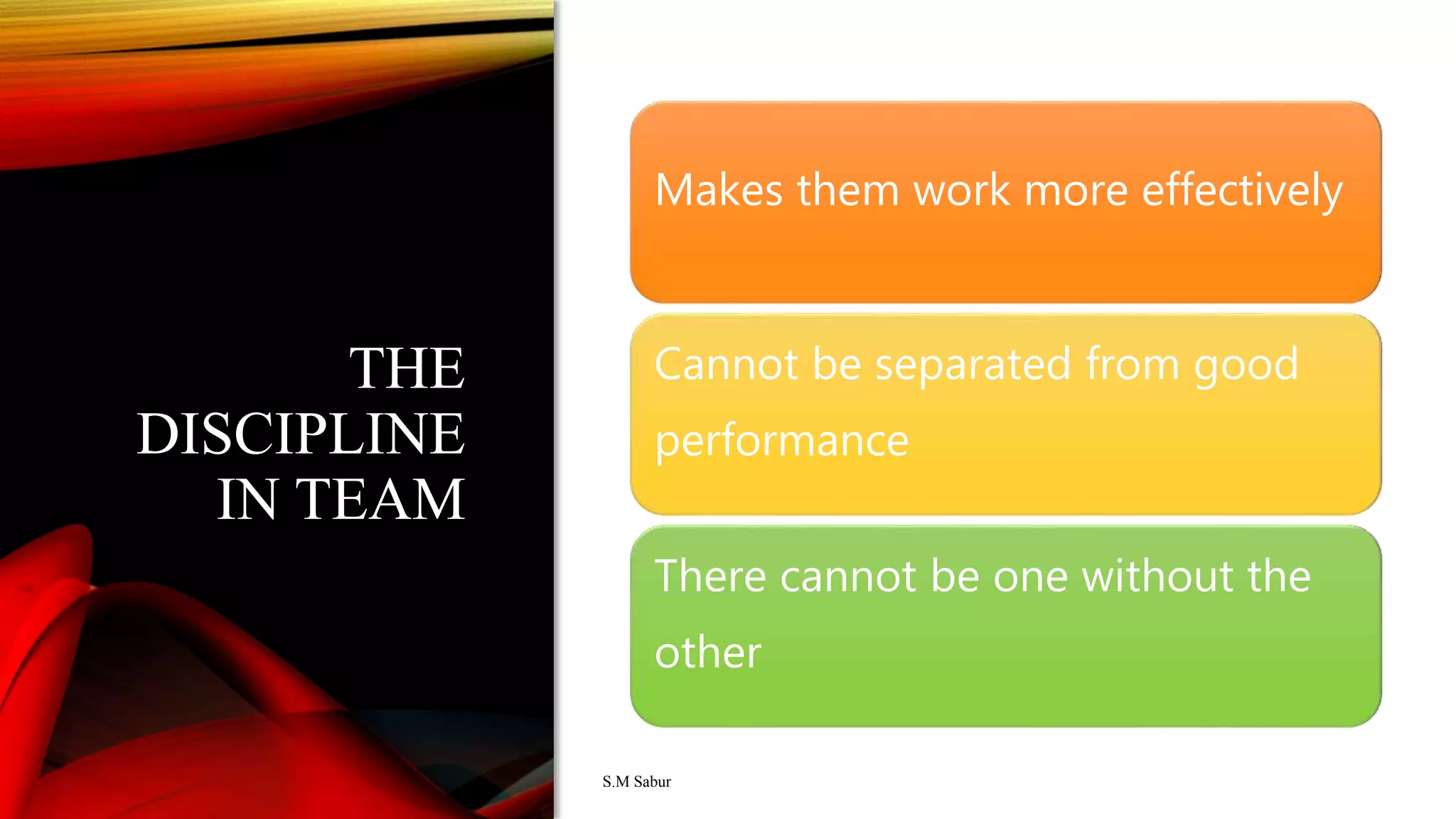 The discipline of teams | PPTX