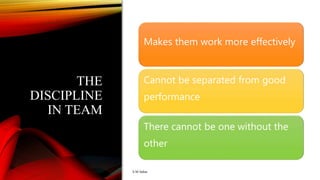 The discipline of teams | PPTX