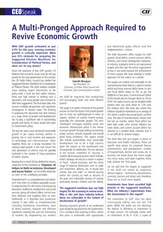 CII Policy Watch on Election Manifesto for Consideration of Political ...