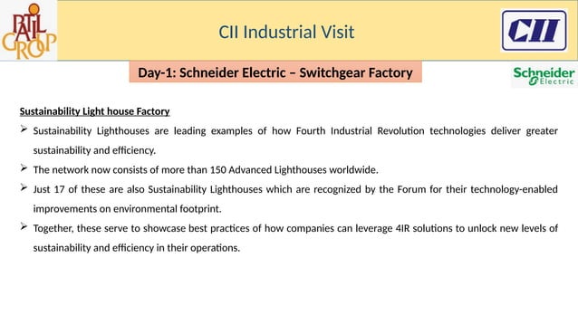 CII_Presentation R02 to plant visit.pptx