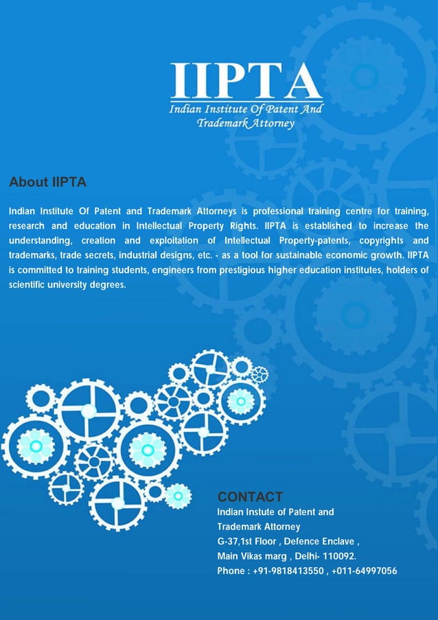 IIPTA BROCHURE | PDF