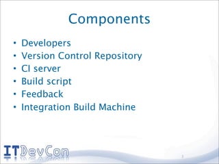 Continues Integration | PPT