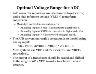 ADC Interfacing with pic Microcontrollert | PPT