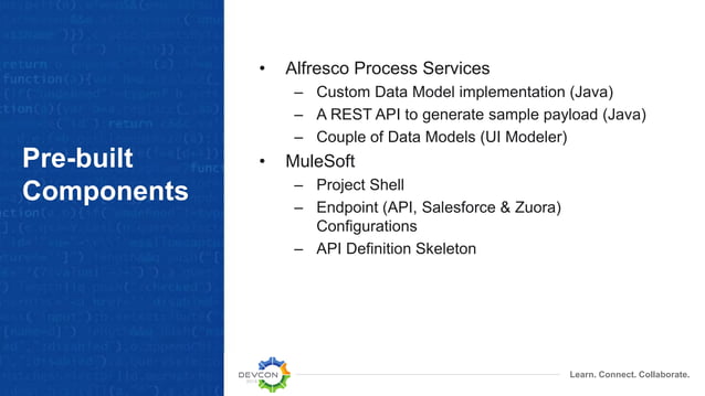 Low-Code Integrations in Alfresco Process Services using MuleSoft | PPT