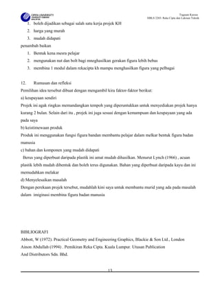 tugasan kh HBLS2203: REKA CIPTA DAN LUKISAN TEKNIK | PDF