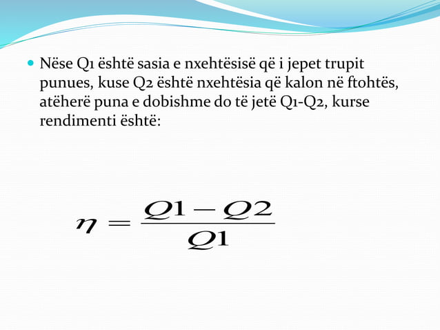 Cikli i karnos Fizik | PPT