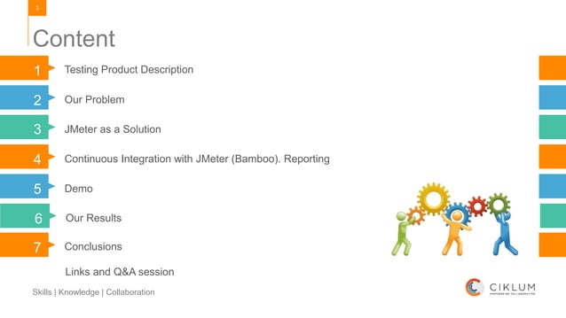 API automation with JMeter + Bamboo CI | PPTX