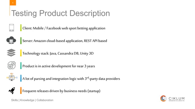 API automation with JMeter + Bamboo CI | PPTX