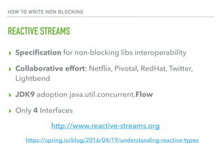 Spring framework 5: New Core and Reactive features | PPT