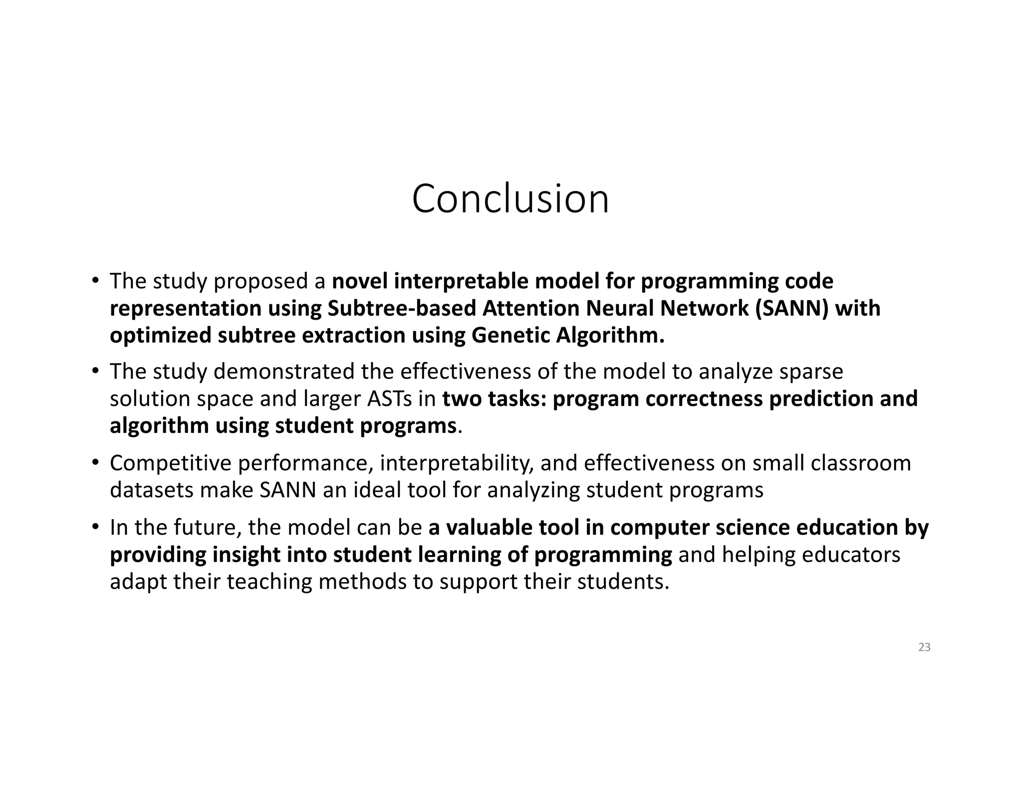 Sann Programming Code Representation Using Attention Neural Network