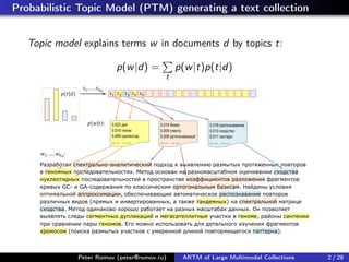 Non-Bayesian Additive Regularization for Multimodal Topic Modeling of Large Collections | PDF ...