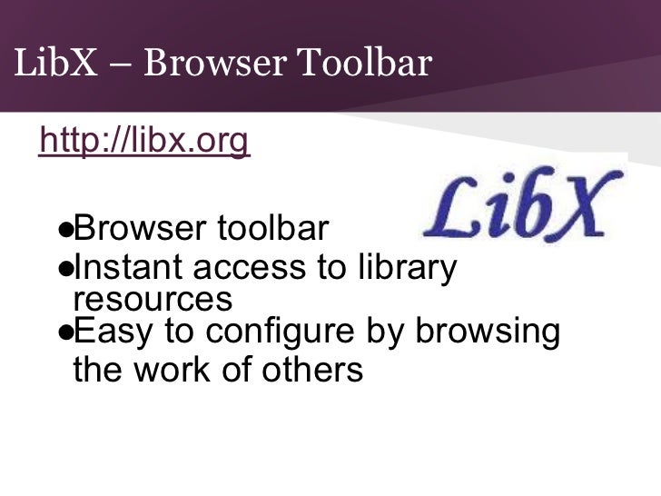 Open Source Tools for Libraries