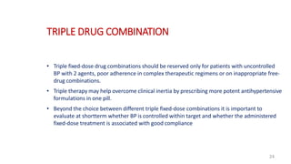 Uncontrolled Hypertension in hypertension management | PPTX