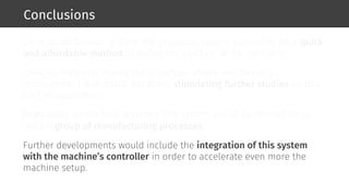 Computational visual system to reduce setup time in CNC vertical ...