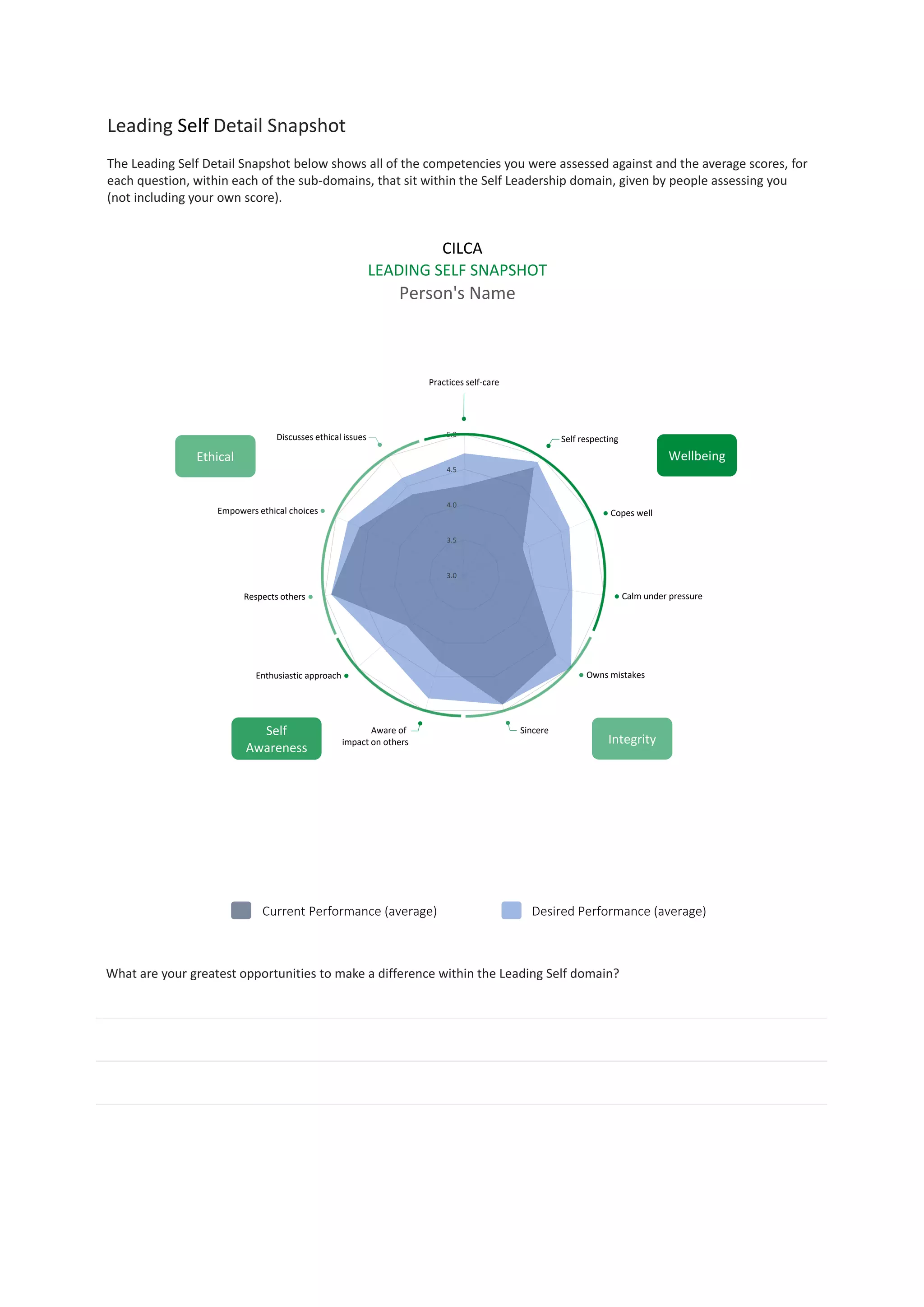 CILCA 360 Sample individual report | PDF