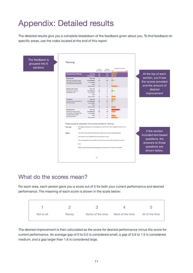 CILCA 360 Sample individual report | PDF | Business Administration ...