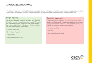 CILCA 360 sample aggregate report | PDF