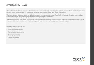 CILCA 360 sample aggregate report | PDF
