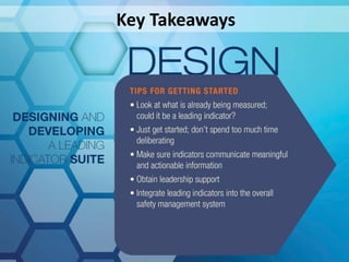 EHS Leading Indicators, from Defining to Designing | PDF