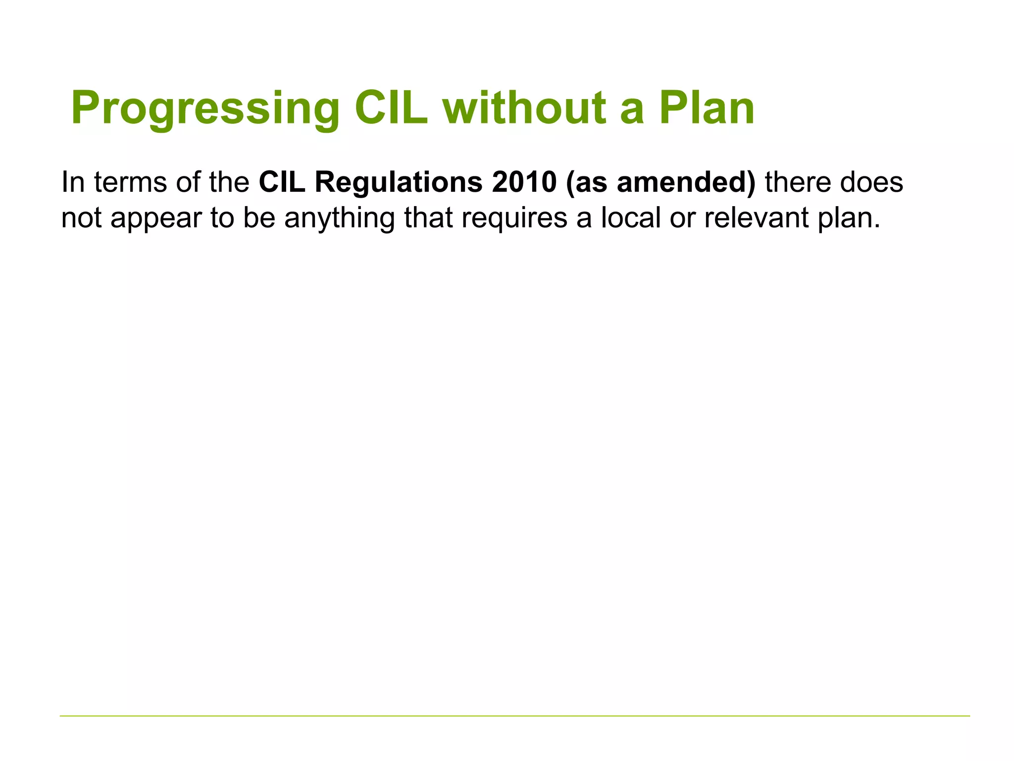 CIL: Evidence | PPTX