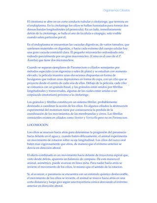 Ciliados biologia | PDF