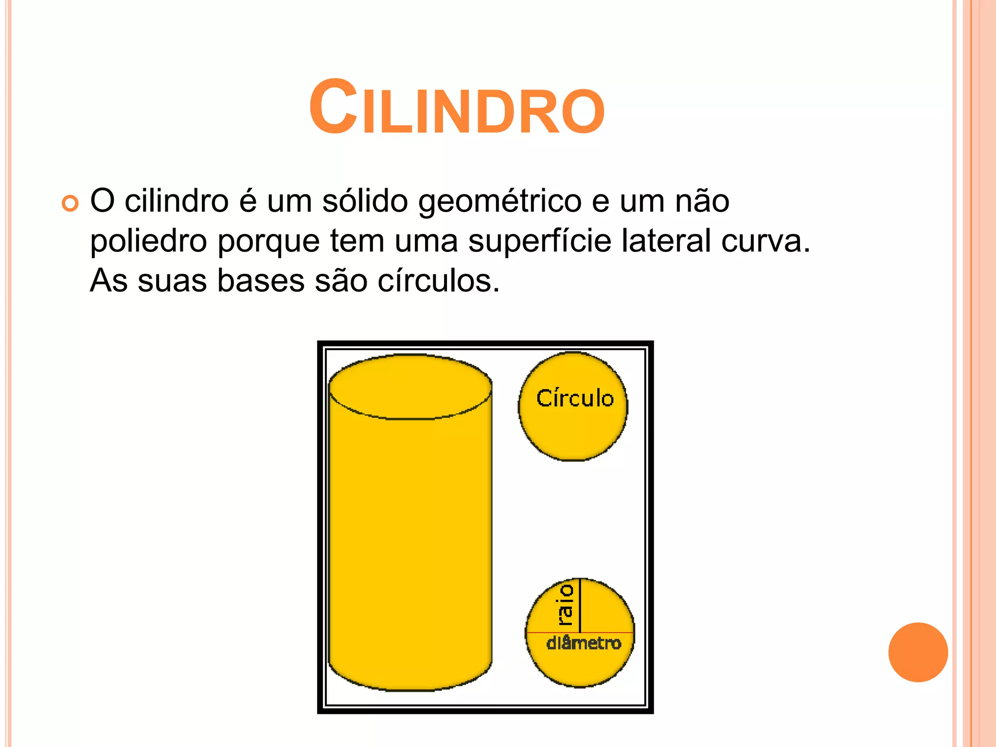 Cilindro,circunferência e círculo | PPT