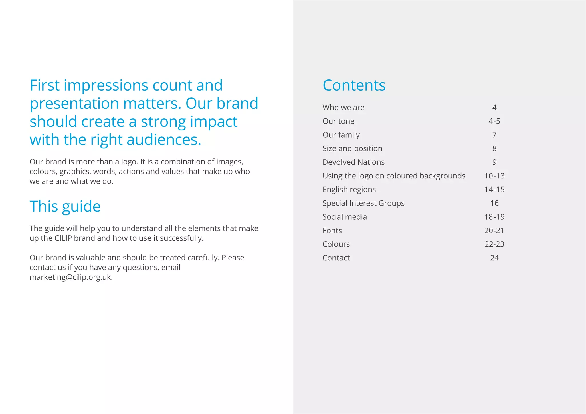 CILIP brand guide | PDF