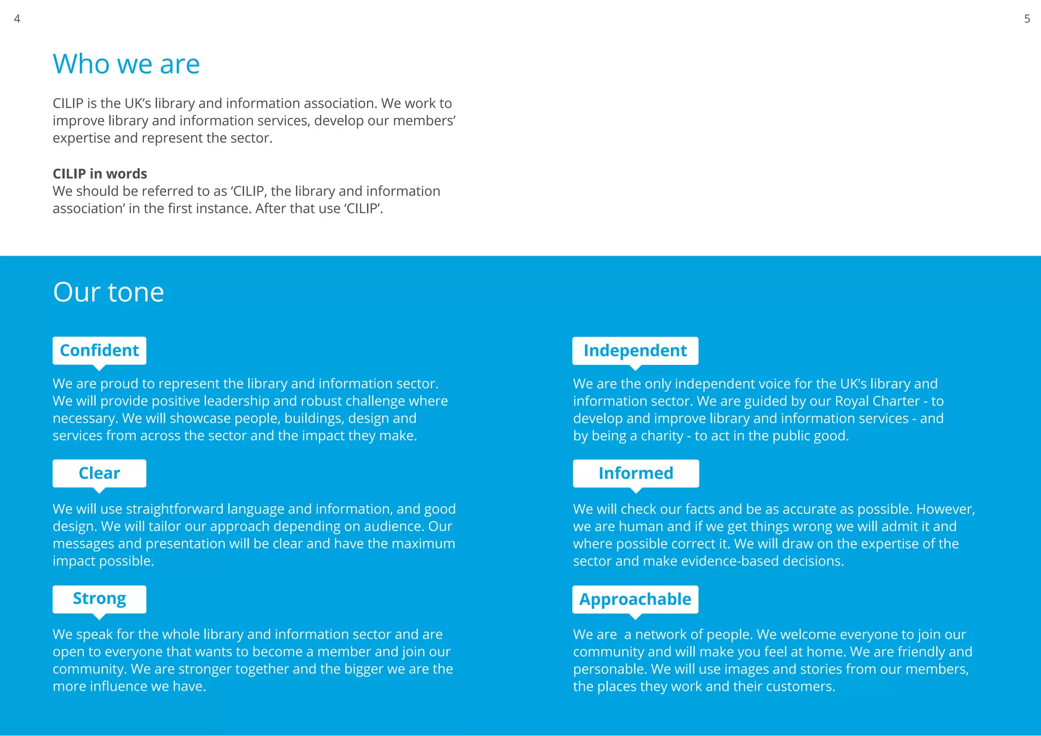 CILIP brand guide | PDF