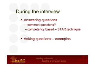 Cilip Managing You Career Day Interview Tips | PDF | Resume Writing and ...